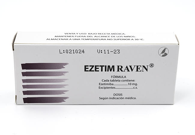 EZETIM RAVEN 10MG X 30 TABLETAS