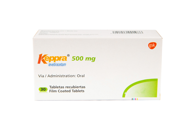 KEPPRA 500 MG TABLETAS VIA ORAL