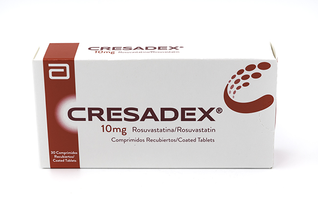 CRESADEX 10 MG TABLETAS RECUBIERTAS VÍA ORAL