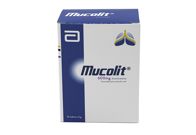 MUCOLIT 600 mg x 10 SOBRES