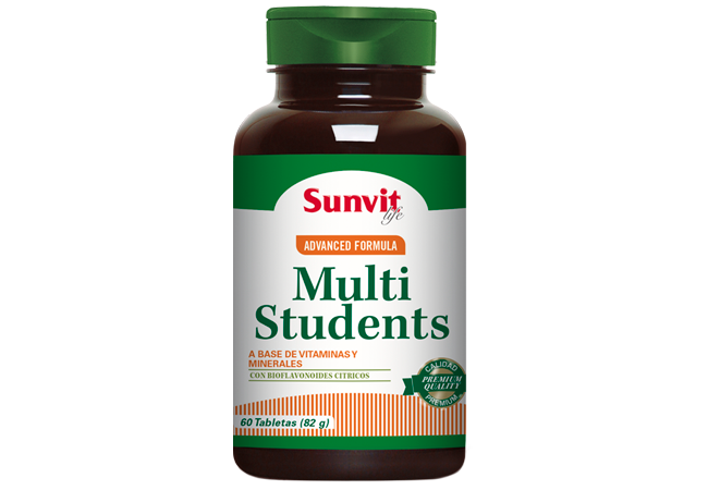 SUNVIT LIFE MULTI ESTUDIANTES 60 TABLETAS
