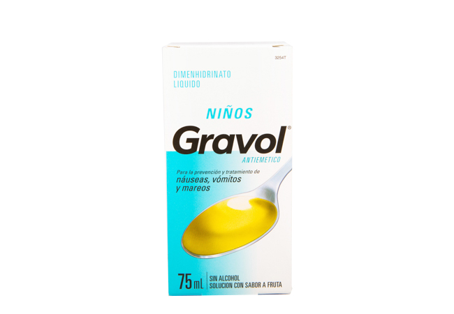 GRAVOL FRUTAS 75 ML JARABE VÍA ORAL