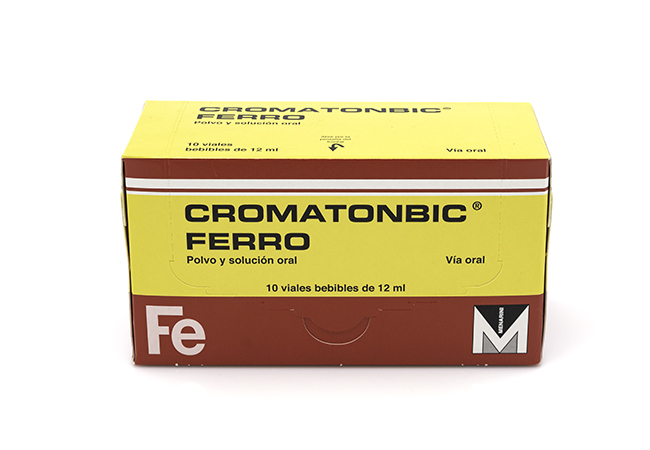 CROMATONBIC FERRO V.B. 10 AMPOLLAS BEBIBLES