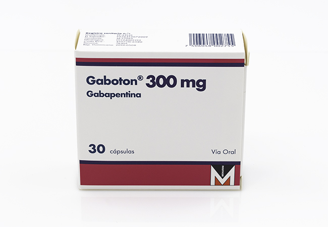 GABOTON 300 MG CÁPSULAS VÍA ORAL
