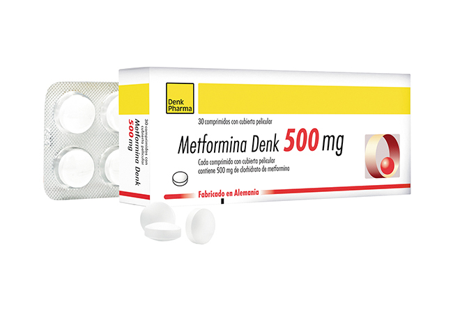 METFORMINA DENK 500 MG TABLETAS VIA ORAL