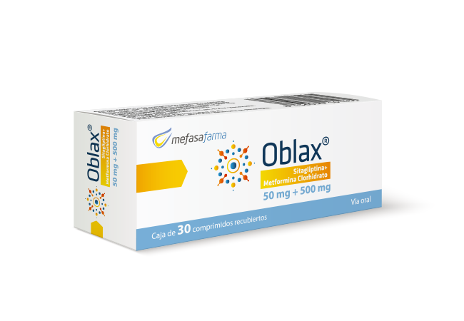 OBLAX 50 MG - 500 MG COMPRIMIDOS VÍA ORAL