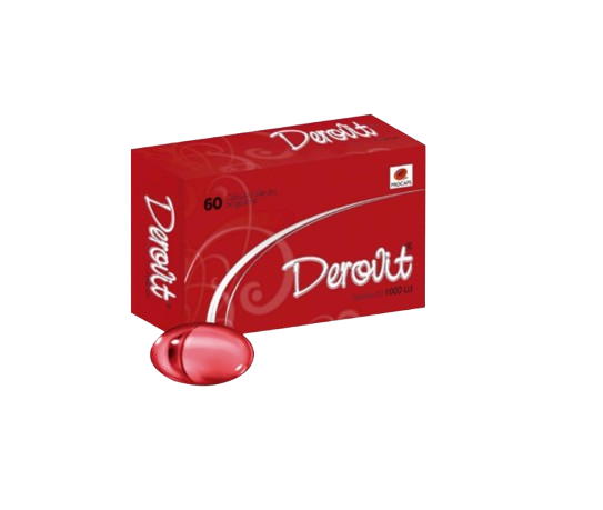 DEROVIT CAPSULAS VD3 1000 UI