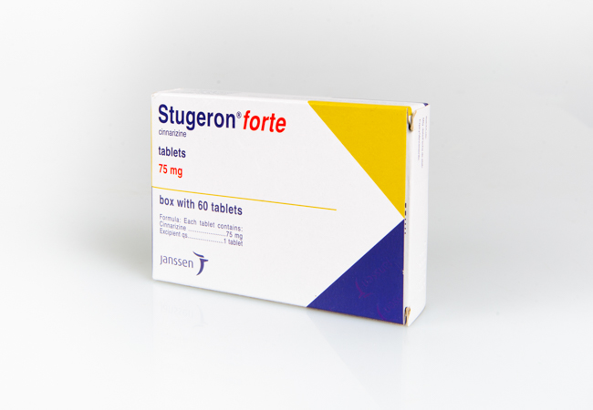 STUGERON FORTE 75 MG TABLETAS VIA ORAL
