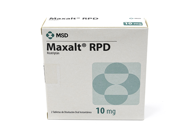 MAXALT RPD 10 mg x 2 TABLETAS