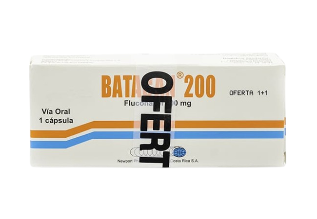 BATACAN 200 mg CAPSULAS (1+1)