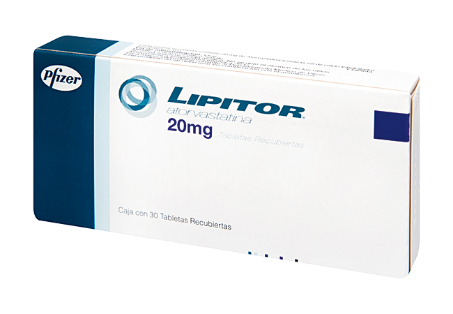 LIPITOR 20 MG TABLETAS VIA ORAL