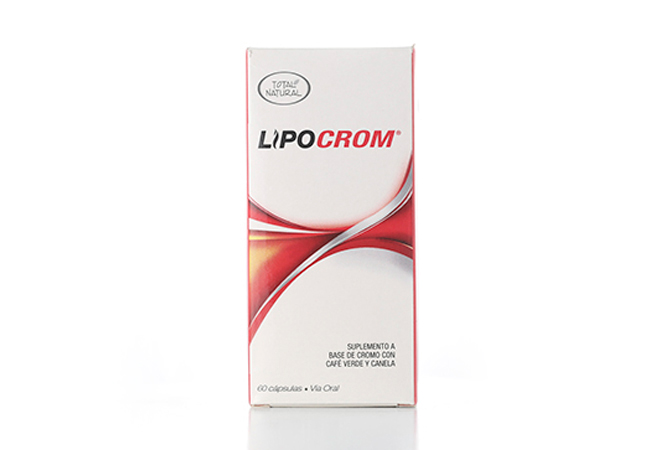 TOTAL NATURAL LIPOCROM 60 CÁPSULAS