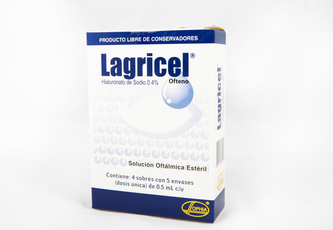 LAGRICEL OFTENO 0.5 ML SOLUCIÓN OFTALMICO