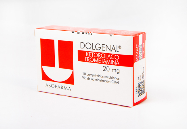 DOLGENAL 20 MG TABLETAS VIA ORAL