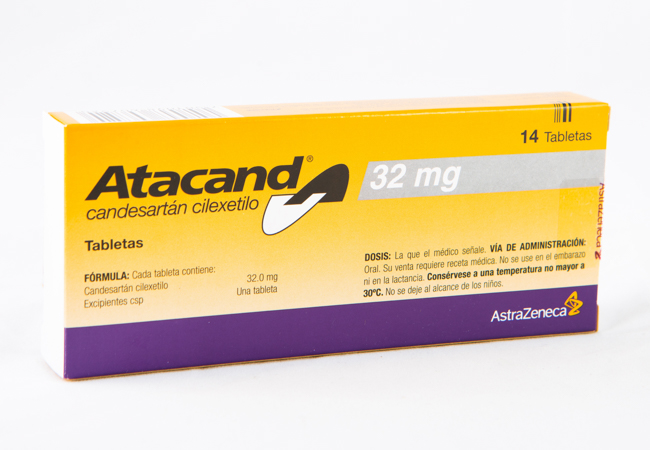 ATACAND 32 MG TABLETAS VIA ORAL