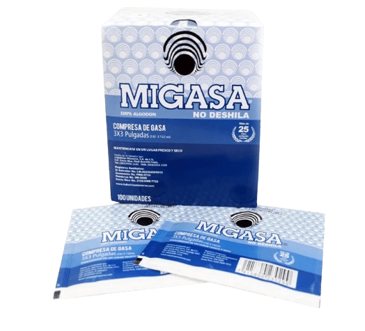 MIGASA VENDAS EN SOBRE 3x3