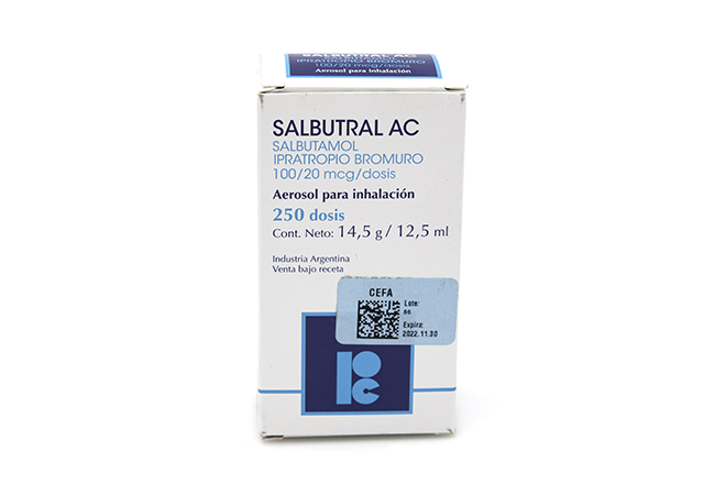 SALBUTRAL AC 100 mcg - 20 mcg