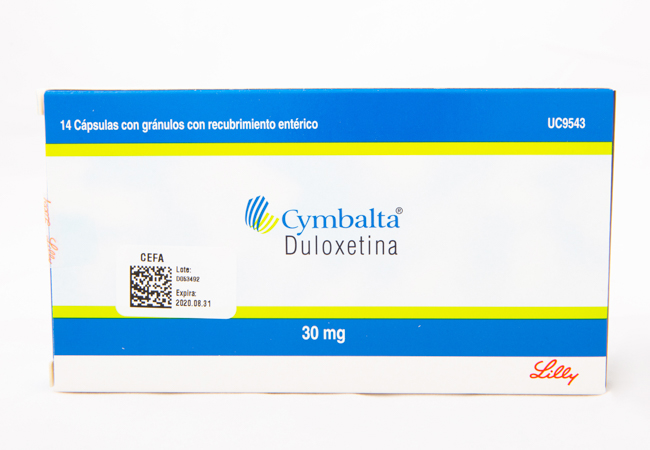 CYMBALTA 30 MG TABLETAS VIA ORAL
