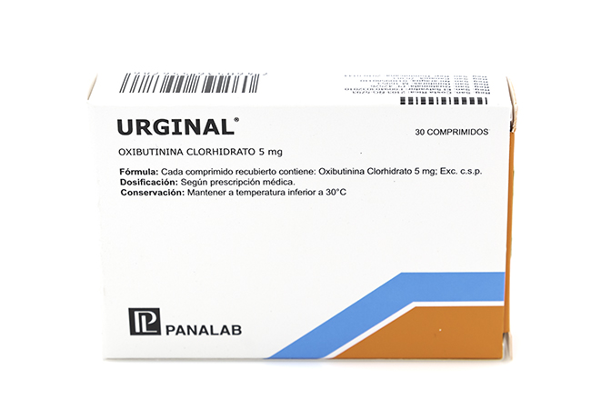 URGINAL 5mg x 30 TABLETAS