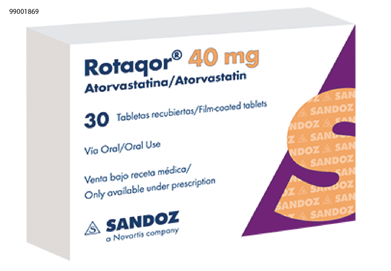ROTAQOR 40 MG CAJA X30 TABLETAS