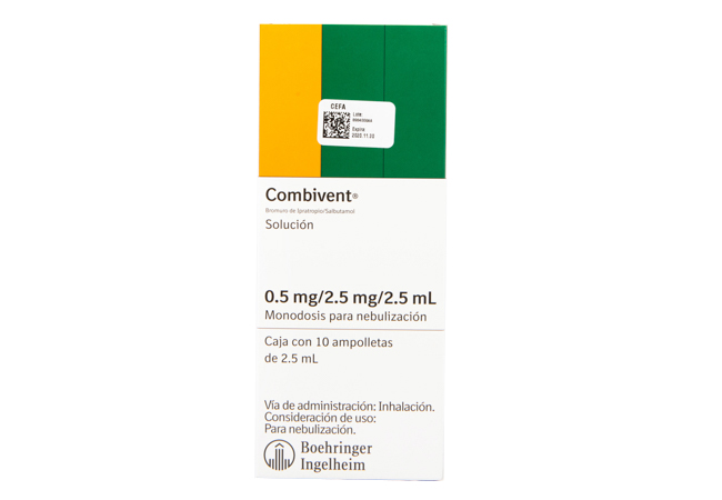 COMBIVENT NEB 2,5 ML SOLUCIÓN VIA ORAL
