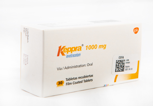 KEPPRA 1000 MG TABLETAS VIA ORAL