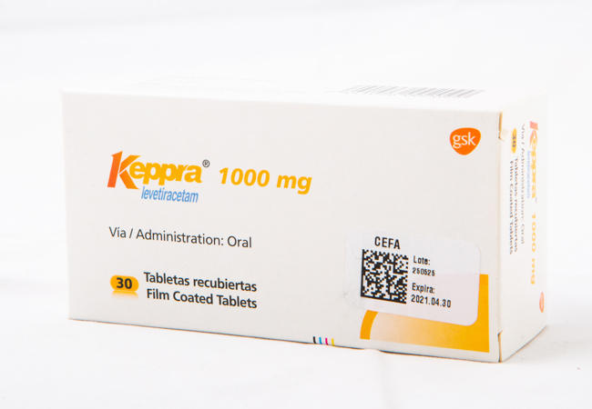 KEPPRA 1000 MG TABLETAS VIA ORAL