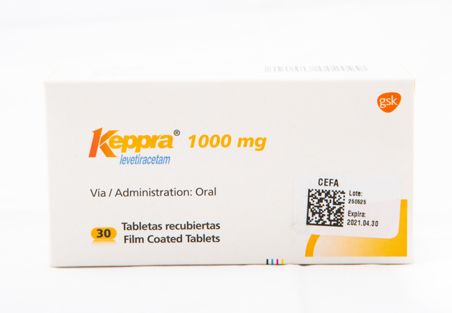 KEPPRA 1000 MG TABLETAS VIA ORAL