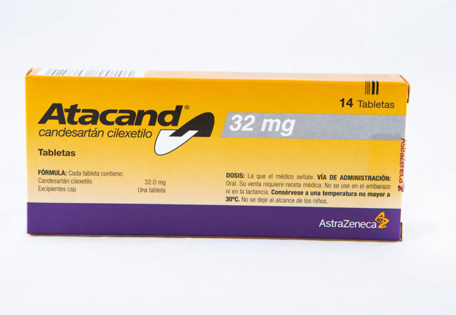 ATACAND 32 MG TABLETAS VIA ORAL
