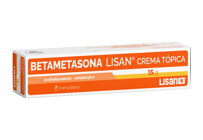 LISAN BETAMETASONA CREMA 15 GR LISAN BETAMETASONA CREMA 15 GR