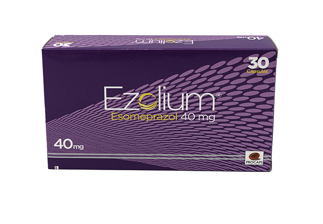 EZOLIUM 40 MG CÁPSULAS VÍA ORAL