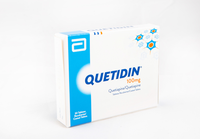 QUETIDIN 100 MG TABLETAS VIA ORAL