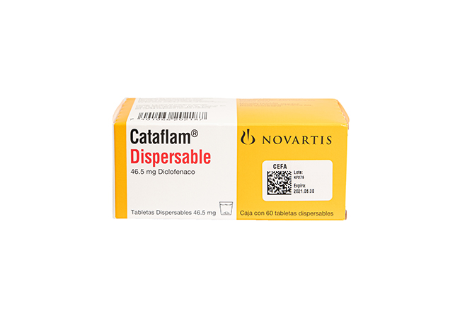 CATAFLAM D 46,5 MG TABLETAS VIA ORAL