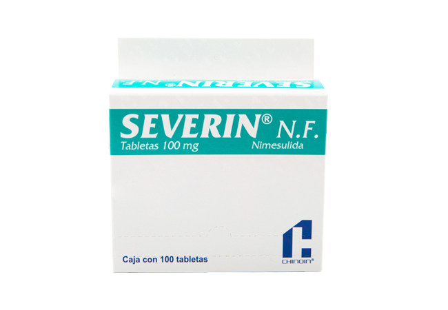 SEVERIN 100 MG TABLETAS VIA ORAL