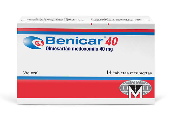 BENICAR 40MG TABLETAS VIA OARL X14