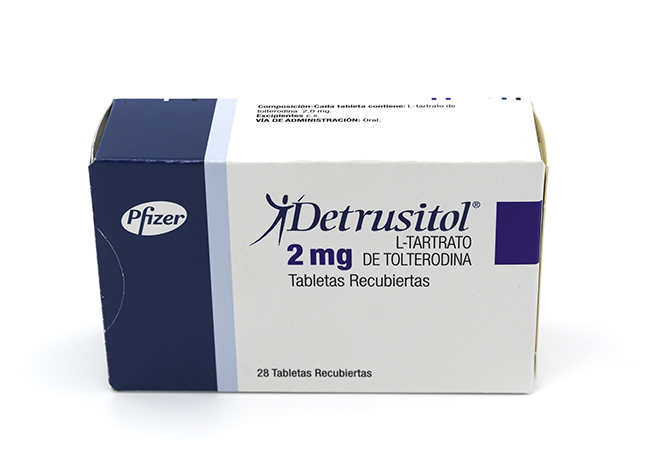 DETRUSITOL 2 MG TABLETAS VÍA ORAL