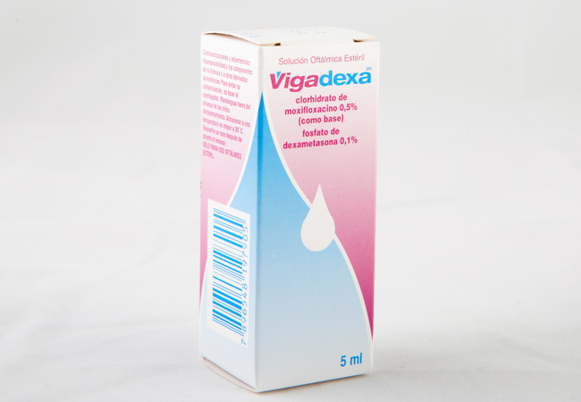 VIGADEXA 5 ML SOLUCIÓN OFTALMICO