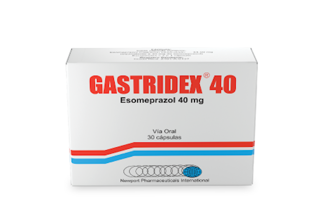 GASTRIDEX 40 MG CÁPSULAS VÍA ORAL