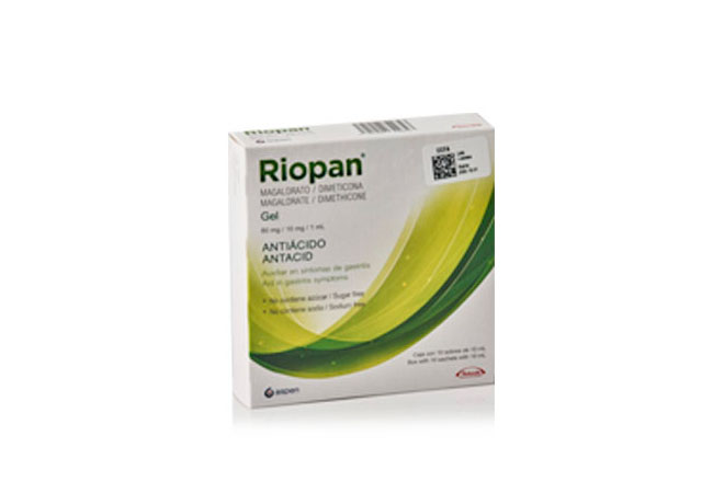 RIOPAN GEL 10 ml x 10 SOBRES
