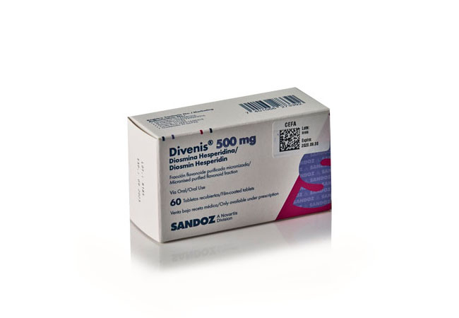 SANDOZ DIVENIS 500 MG TABLETAS VÍA ORAL
