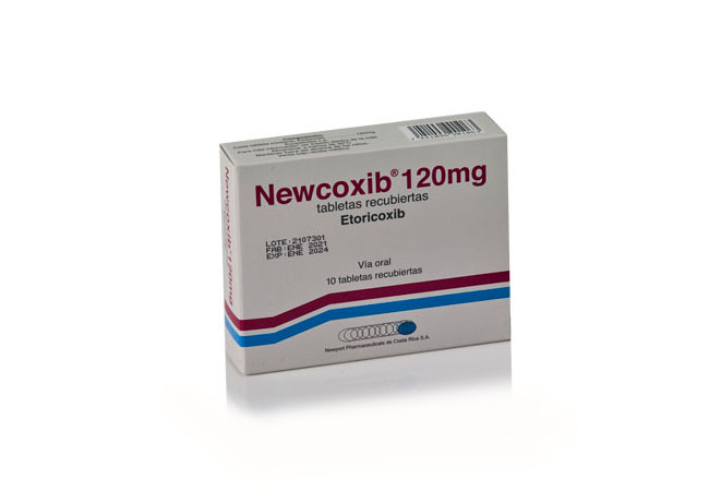 NEWCOXIB(etoricoxib) 120 mg x 10 TABLETAS