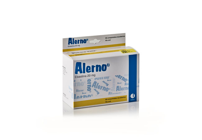 ALERNO 20 mg x 50 TABLETAS