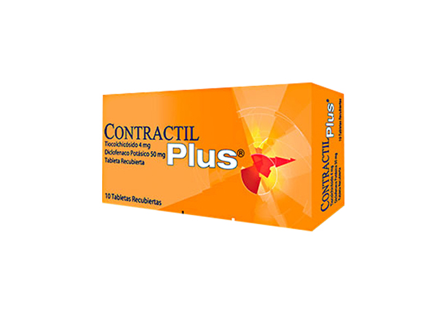 CONTRACTIL PLUS 4MG/50MG X10 TABLETAS RECUBIERTAS