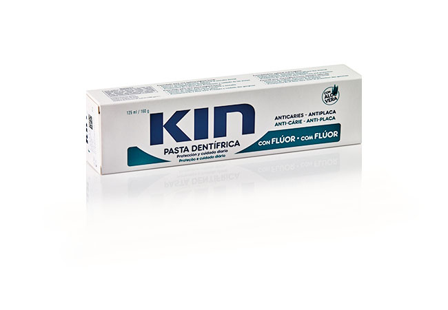 KIN PASTA DENTAL CON ALOE 125 ml