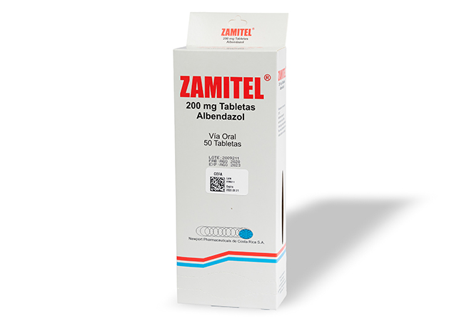 ZAMITEL 200 mg x 50 TABLETAS