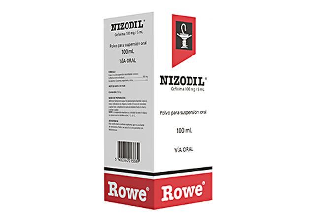 NIZODIL 100MG/5ML POLVO PARA SUSPENSION 100ML
