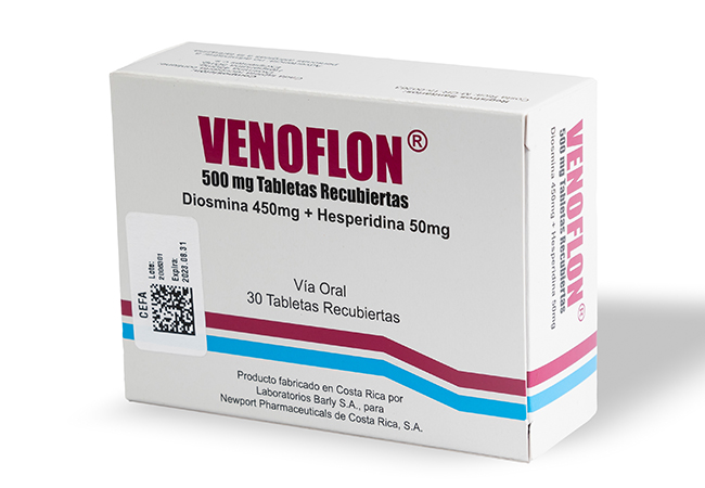 VENOFLON 500 mg x 30 TABLETAS
