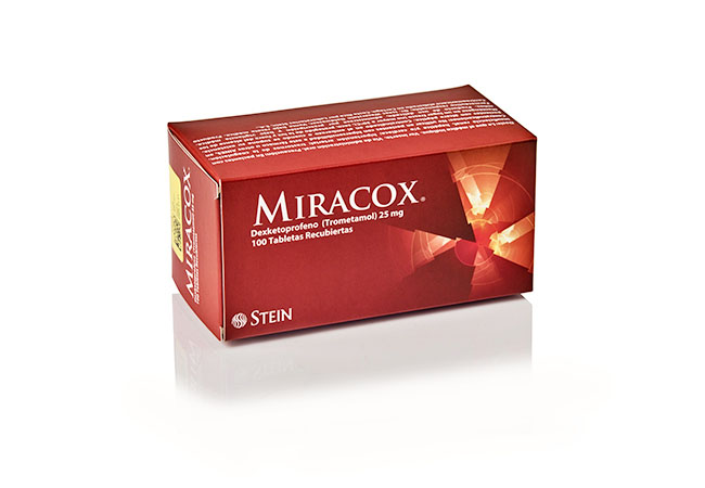 MIRACOX DEXKETOPROFENO 25 mg DISPENSADOR x 100 TAB