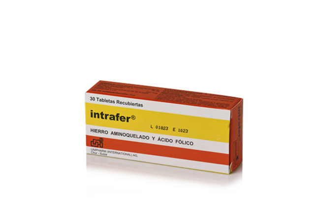 INTRAFER 30 mg x 30 CAPTAPS