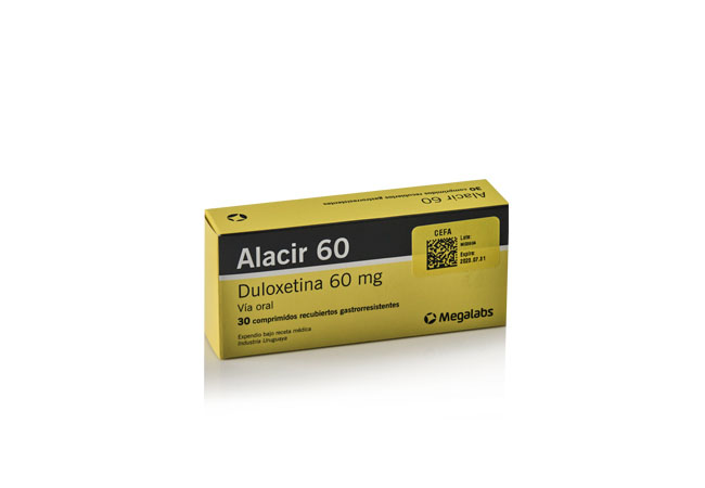 ALACIR 60 mg x 30 COMPRIMIDOS